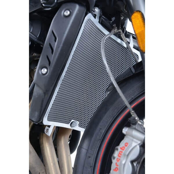 R&G Black Radiator Guard for Triumph Street Triple 765 RS – Riderz Planet