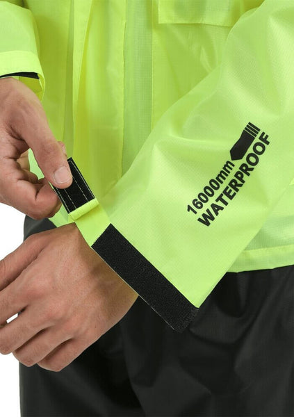 Solace Rainpro 16K Neon Jacket – Riderz Planet