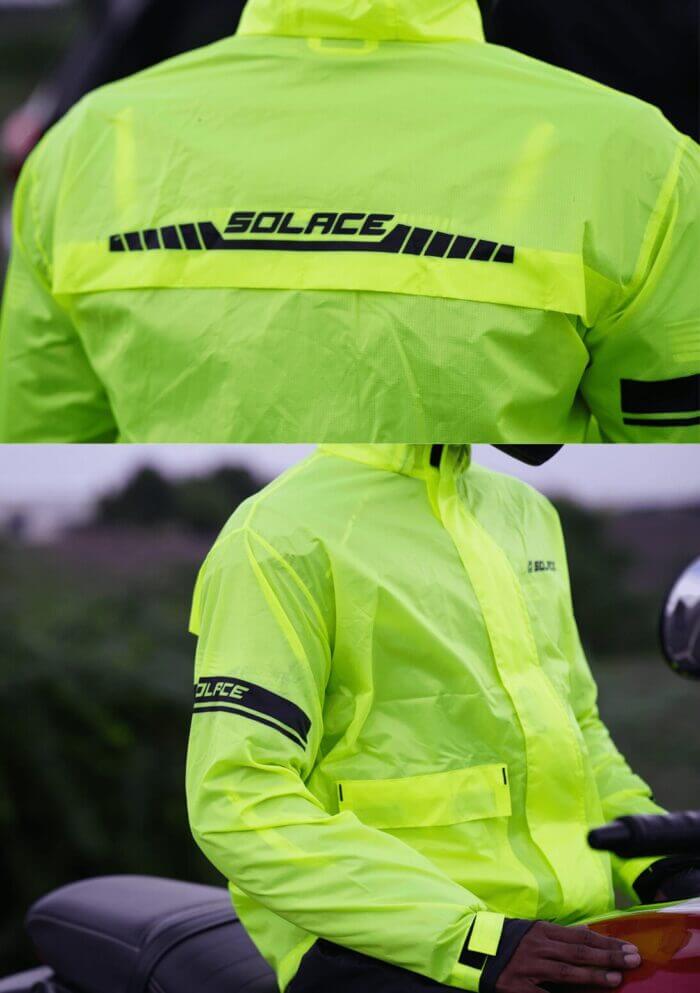 Solace Rainpro 16K Neon Jacket – Riderz Planet